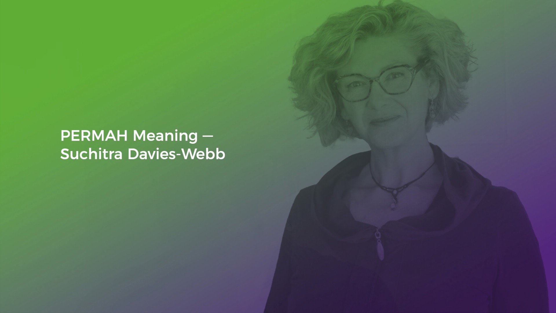 PERMAH Meaning (Suchitra Davies-Webb) - 1-DEGREE/Shift